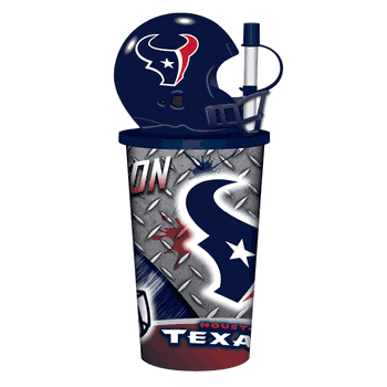 Houston Texans Helmet Cup 32oz Plastic with Straw – SOK Sports