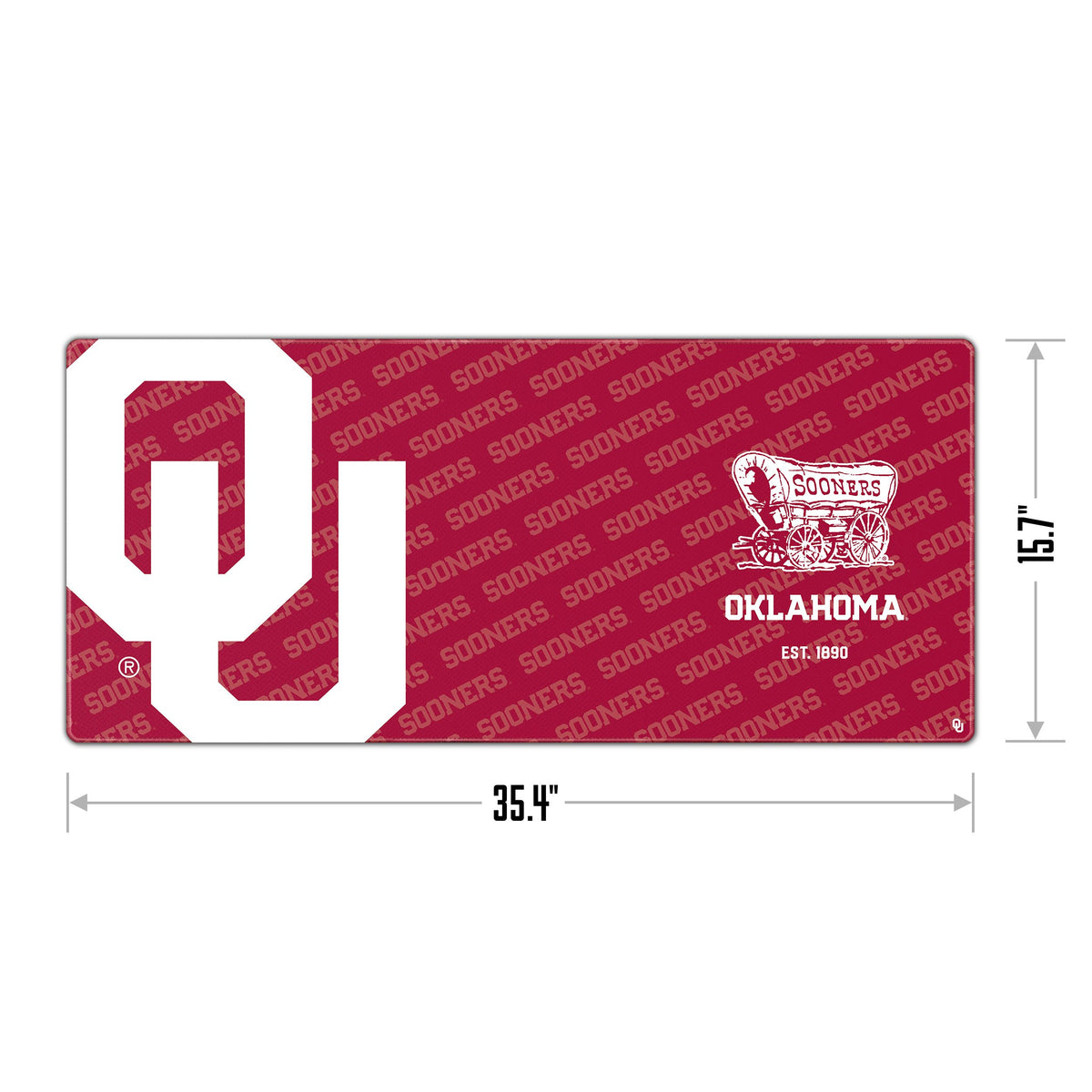 Oklahoma Sooners Logo Design Desk Pad – SOK Sports